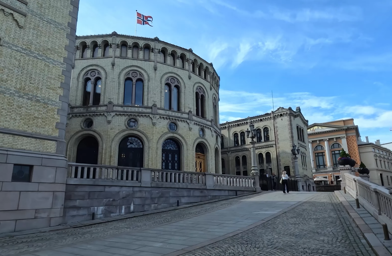 This is where karl johans gate oslo norway explodes with energy ...